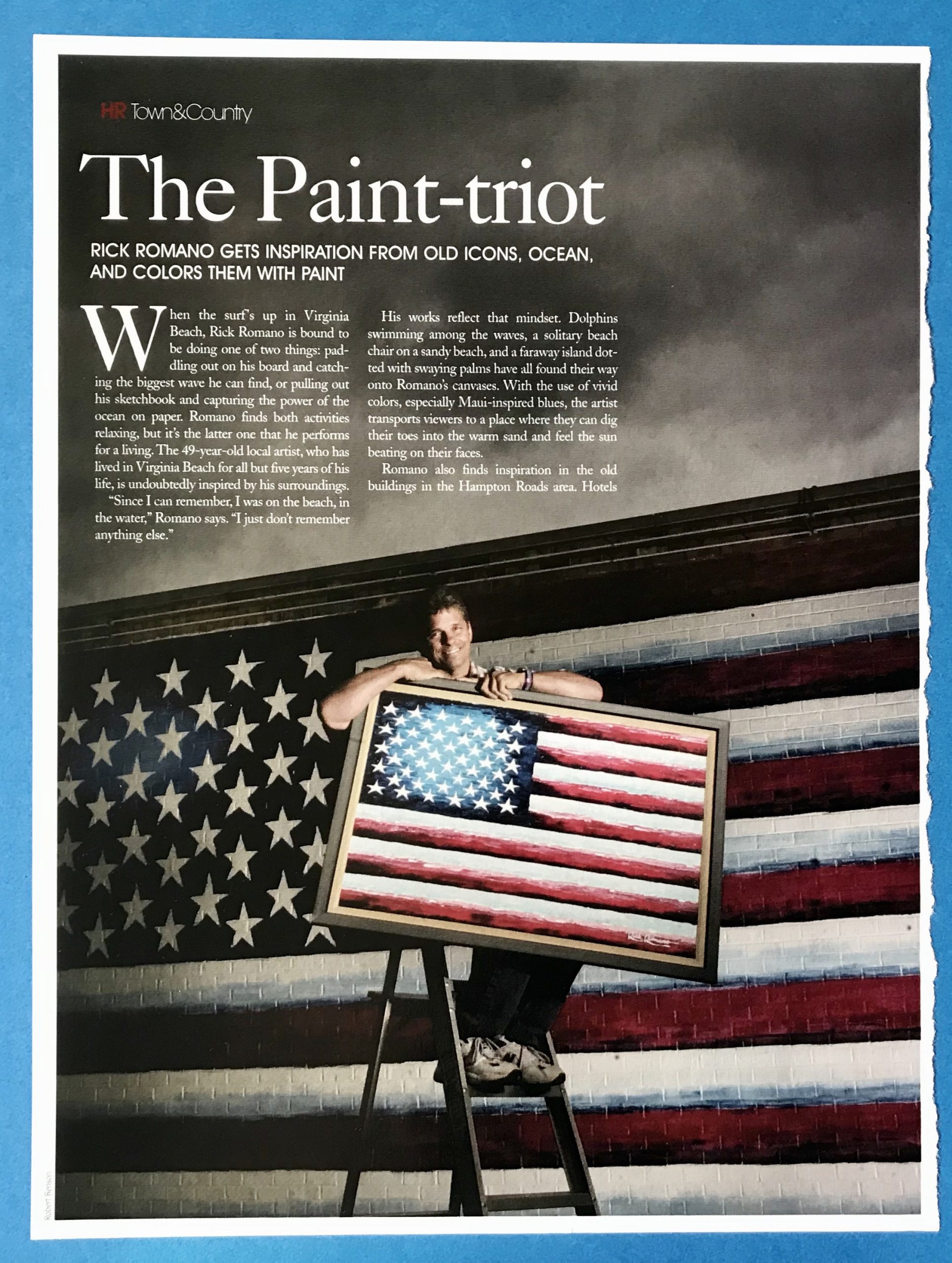 PRESS – Art by Rick Romano